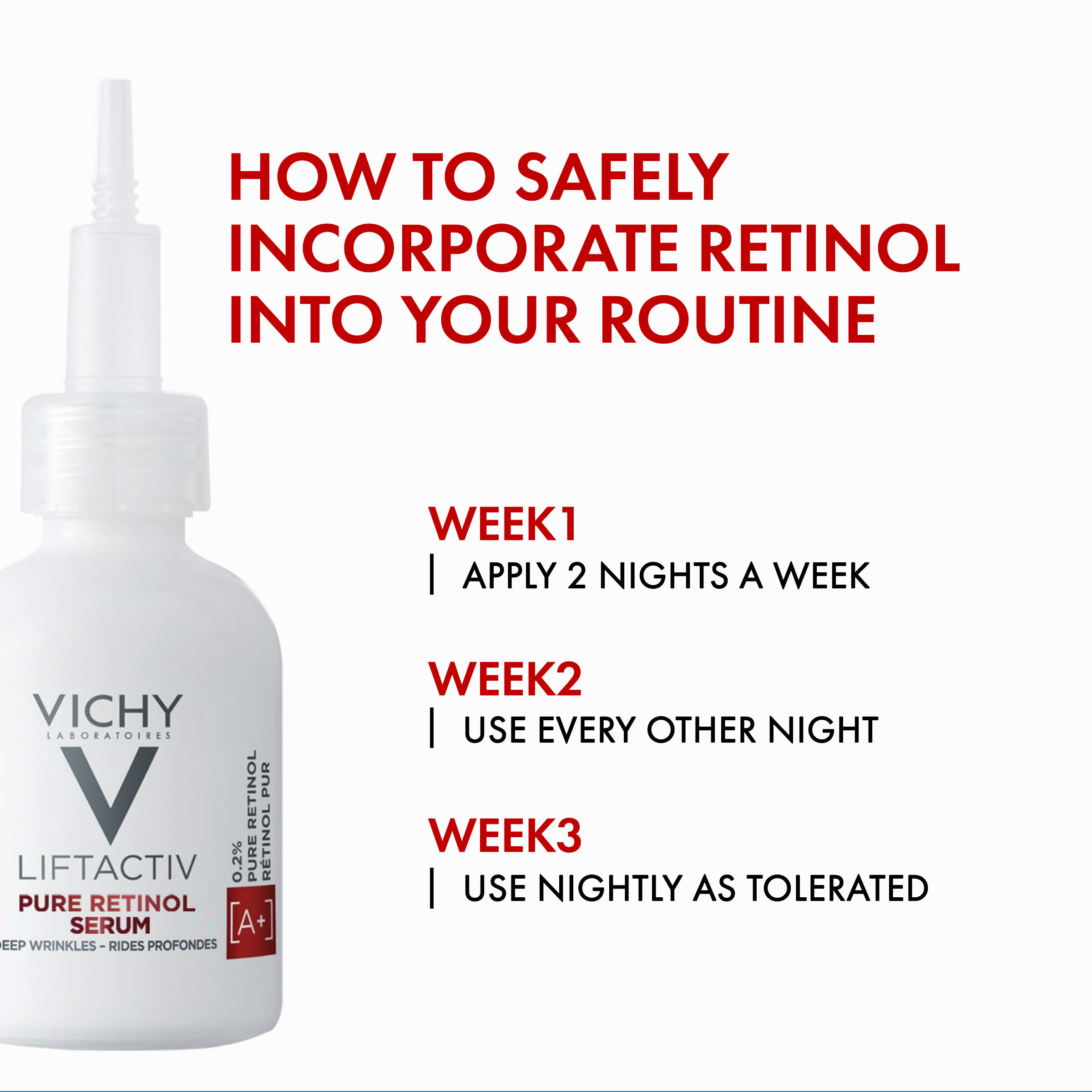 LiftActiv Pure Retinol Serum | 0.2% Retinol | Vichy