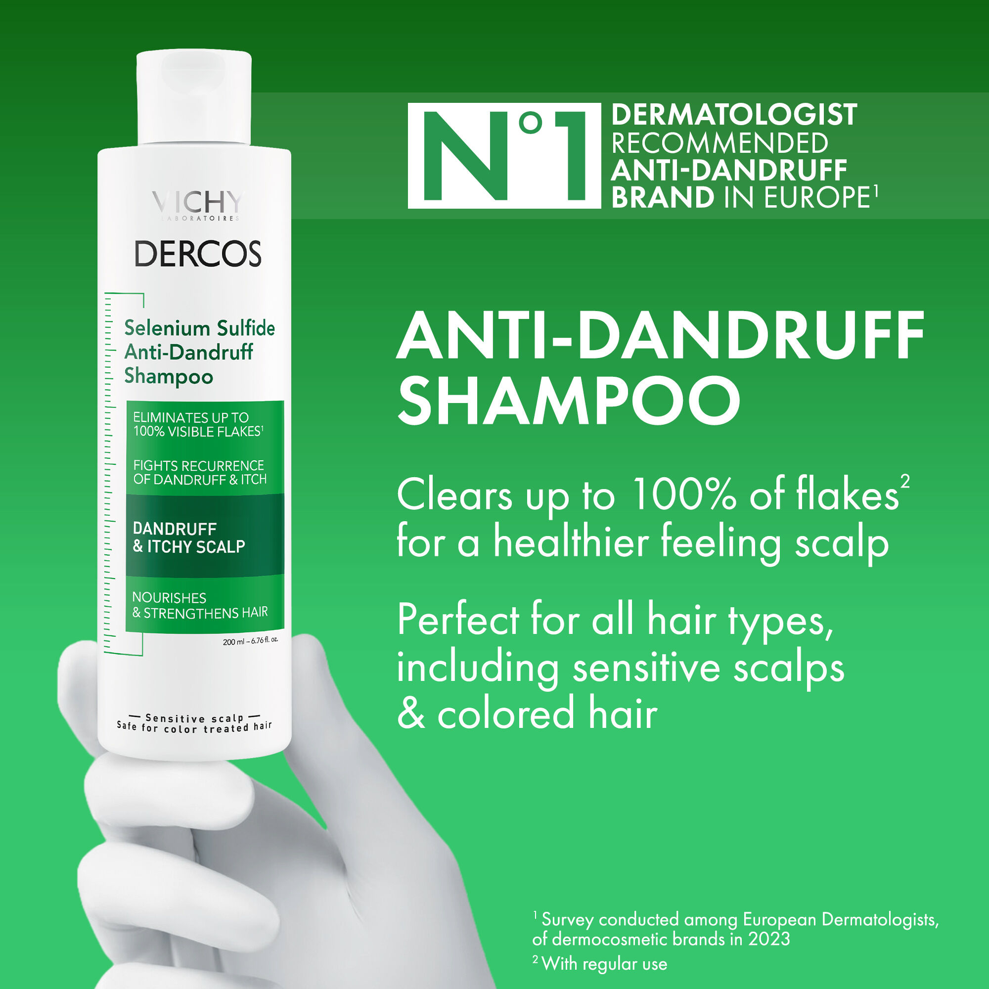 Dercos Selenium Sulfide Anti-Dandruff Shampoo | Dermatologist