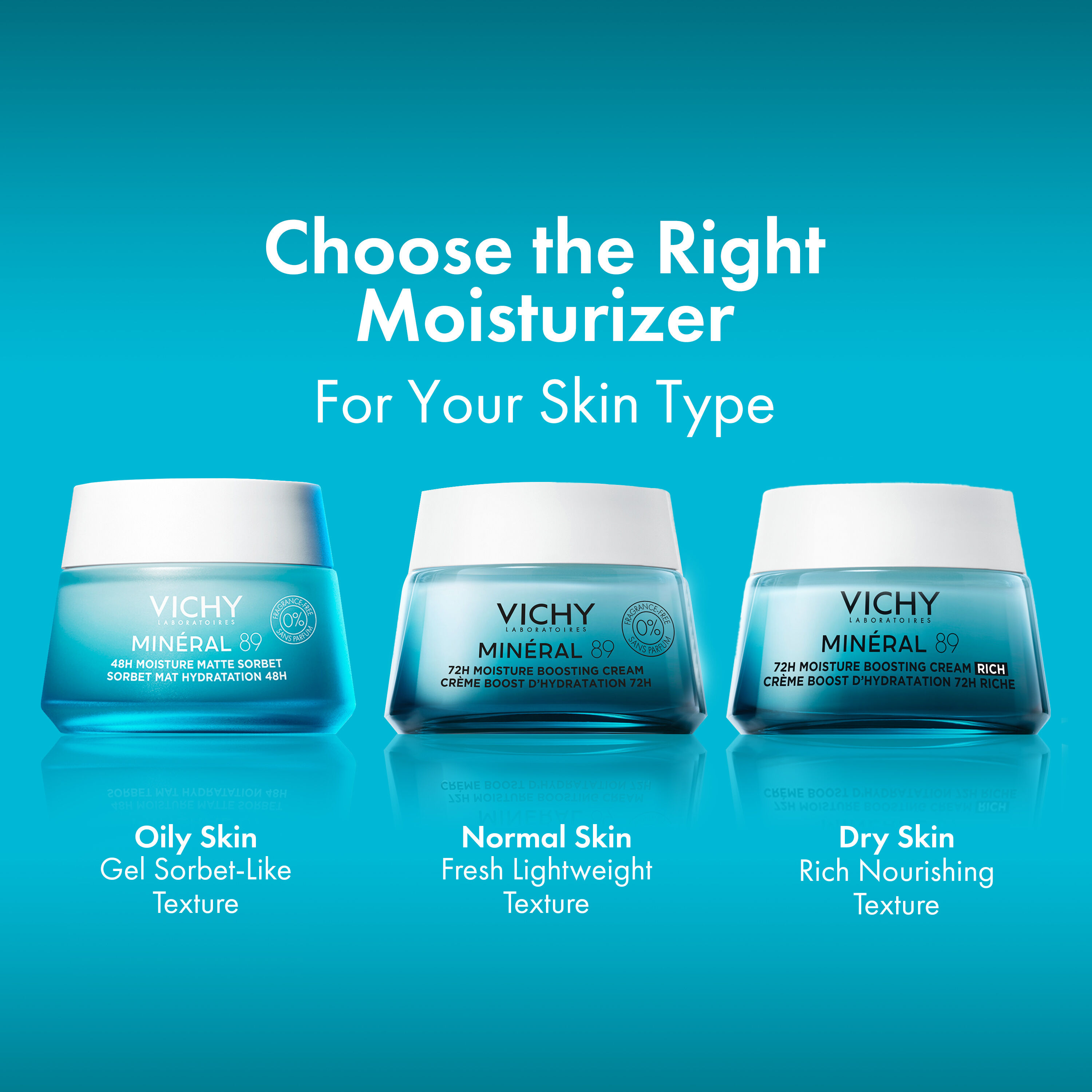 Minéral 89 Fragrance Free Cream with Hyaluronic Acid | Vichy