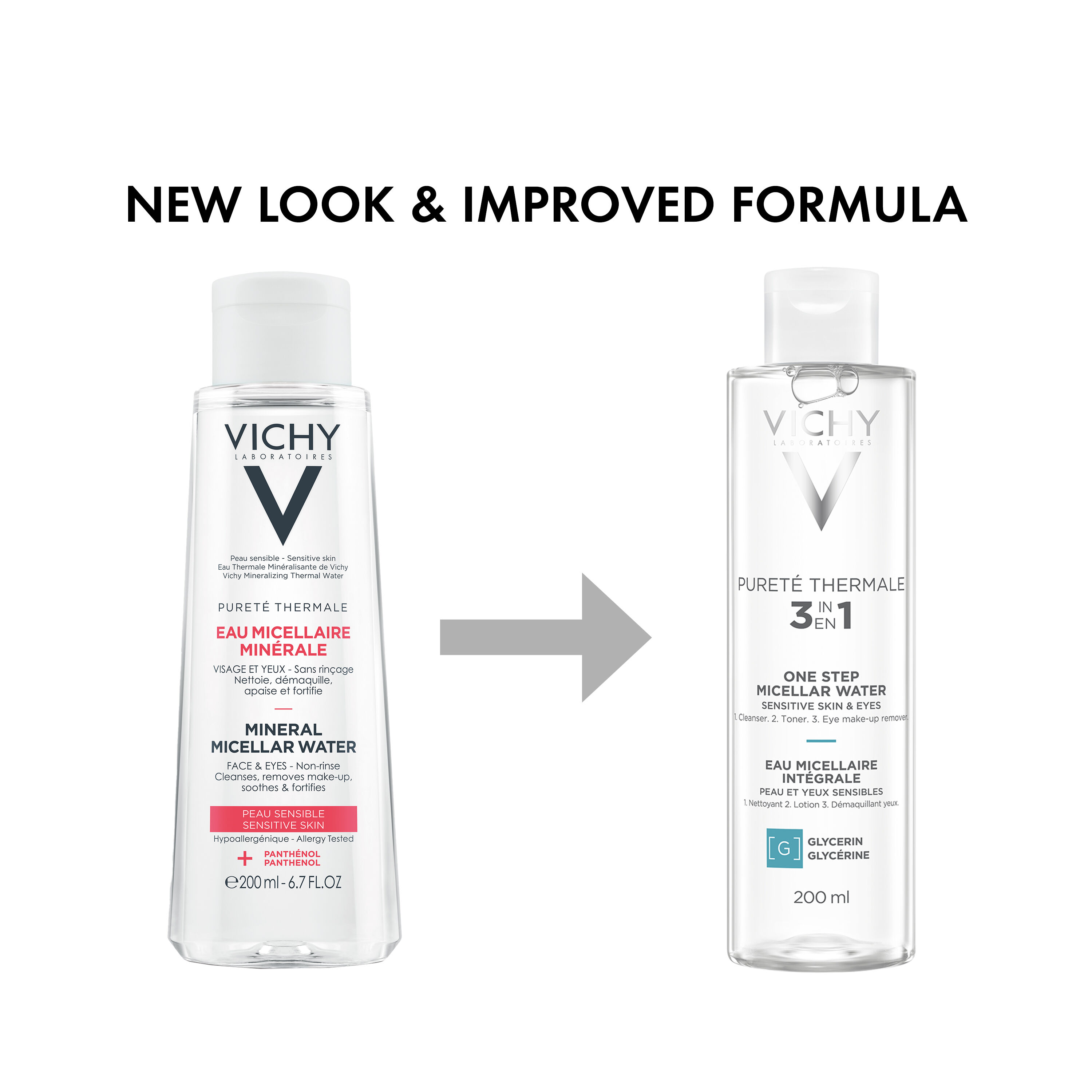 Pureté Thermale Micellar Water for Sensitive Skin | Vichy
