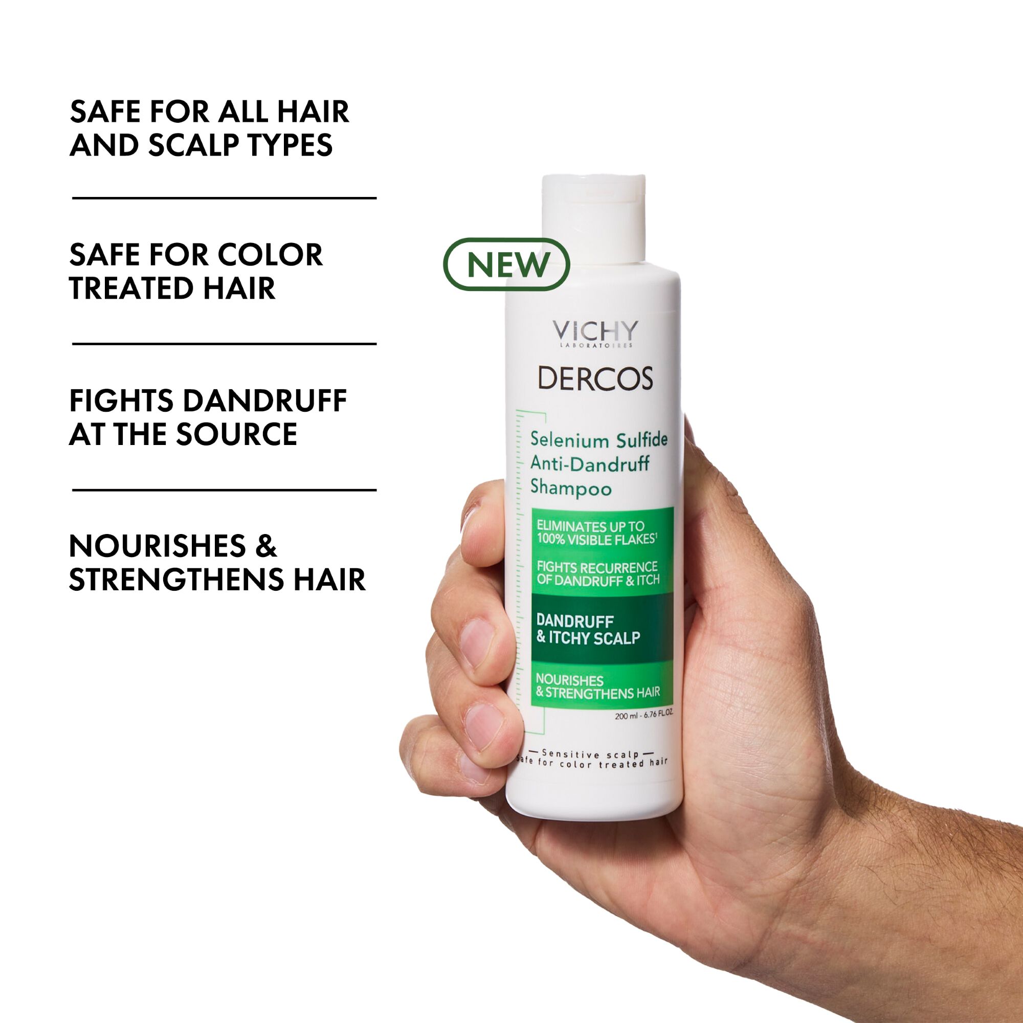 Dercos Selenium Sulfide Anti-Dandruff Shampoo | Dermatologist