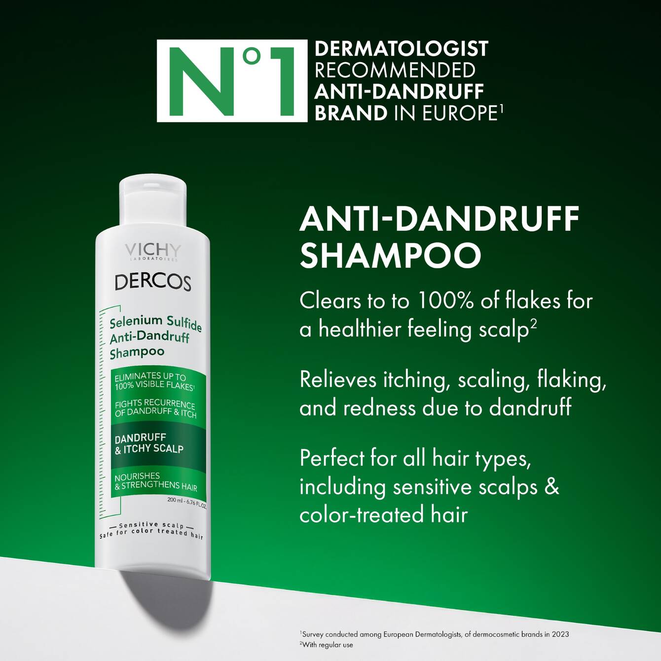 Dercos Hair & Scalp Care | Anti-Dandruff Scalp Care | Vichy